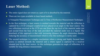 Electronic Measurement - Level Measurement | PPT