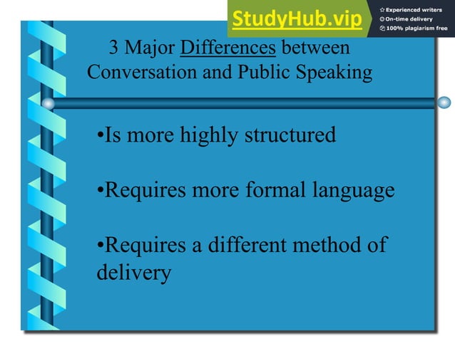 7 Element Of Speaking | PDF