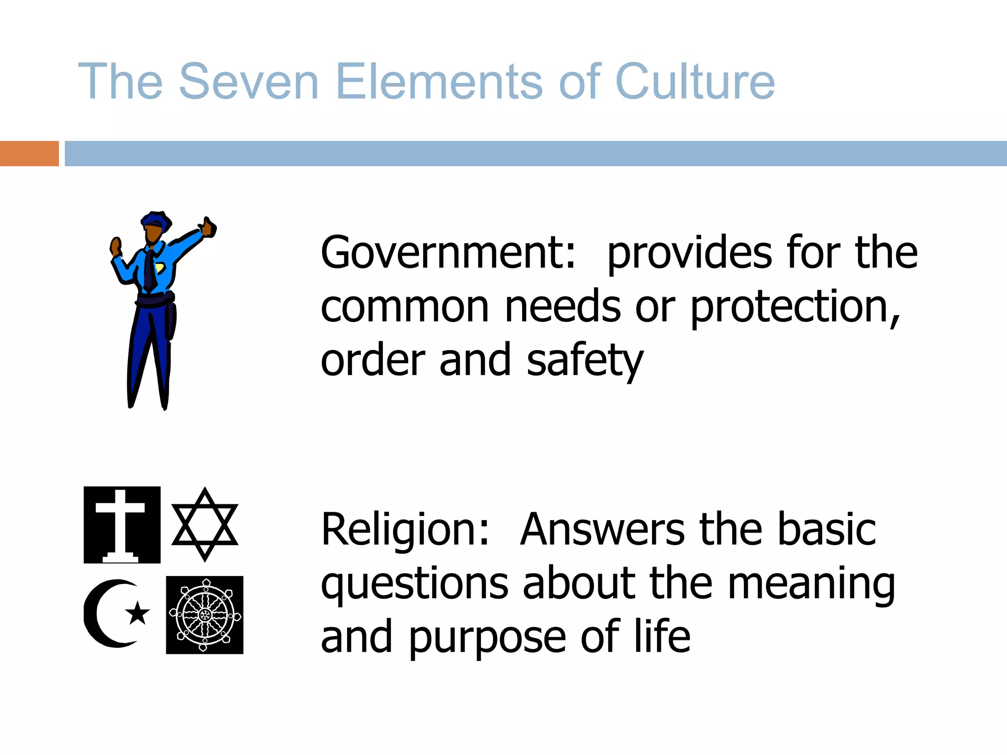 7 Traits of Culture | PPT