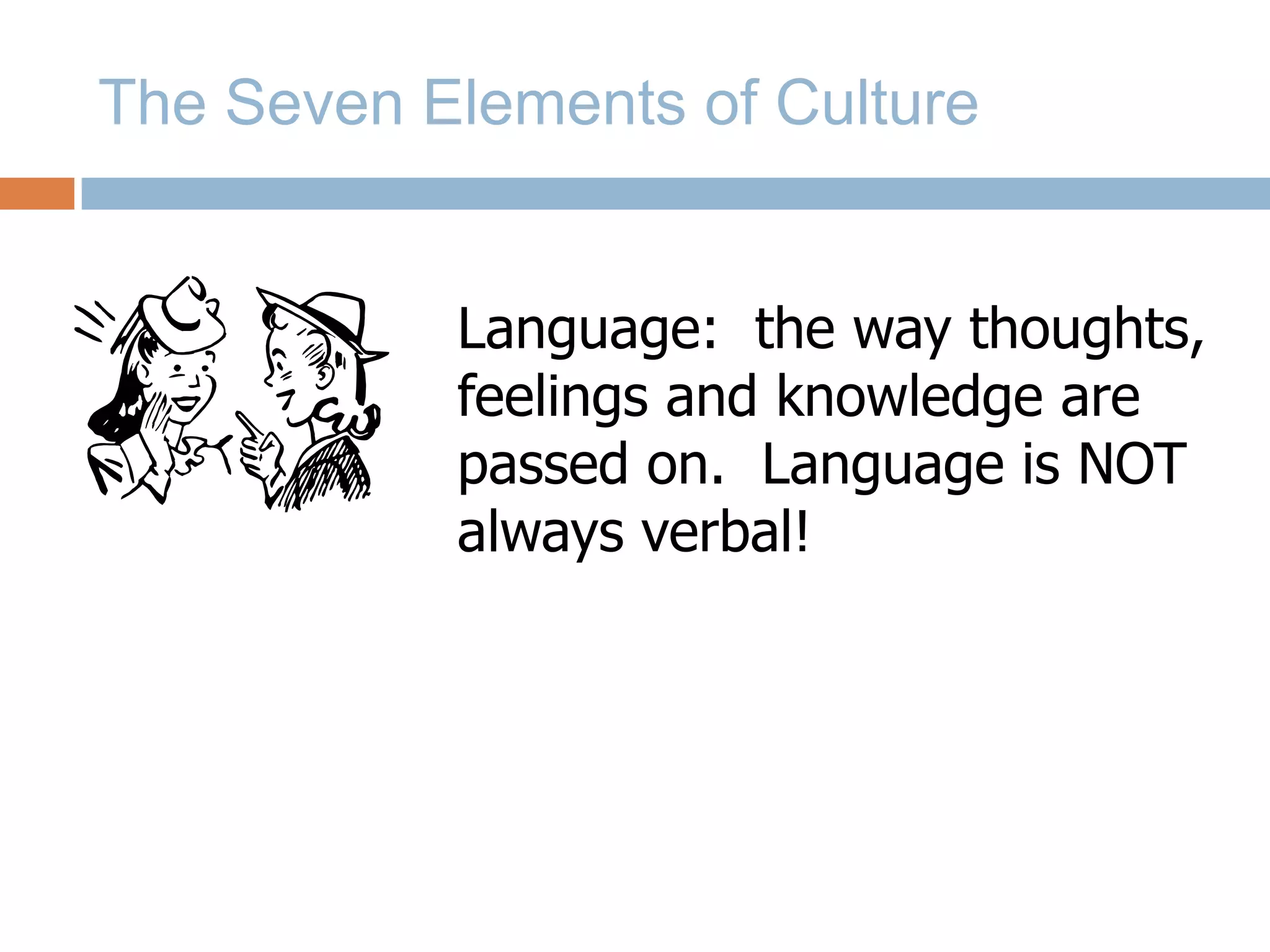 7 Traits of Culture | PPT
