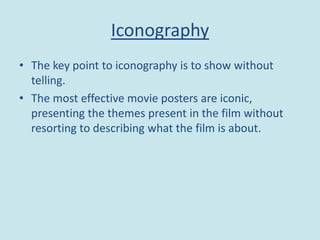 The Seven Elements of a Film Poster | PPTX