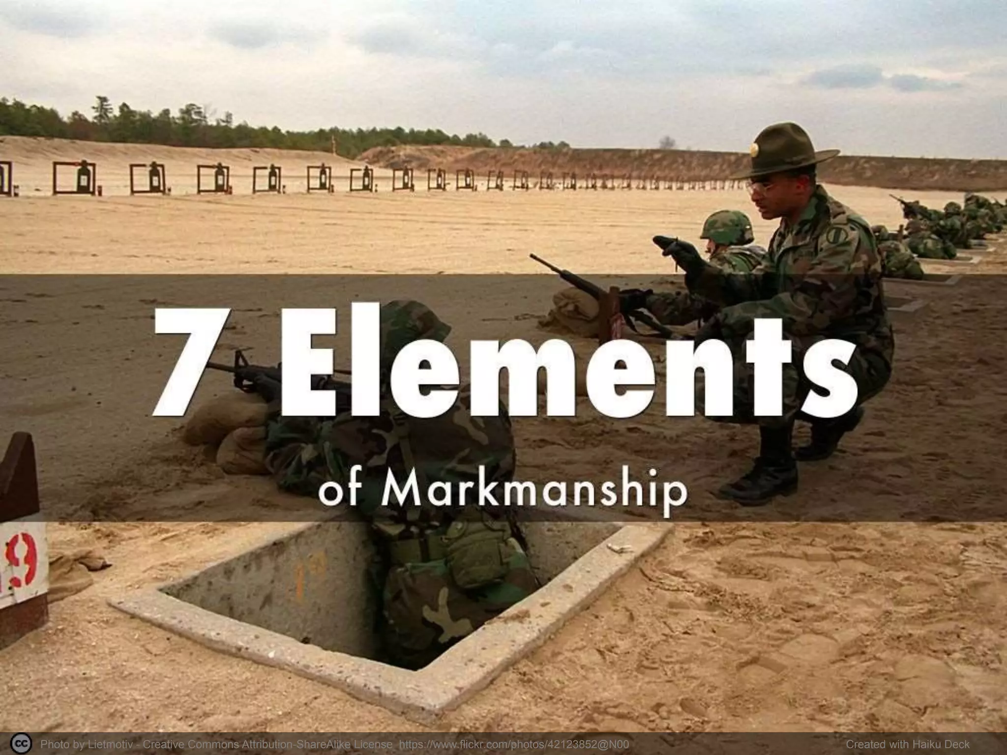 7 elements of markmanship | PPT