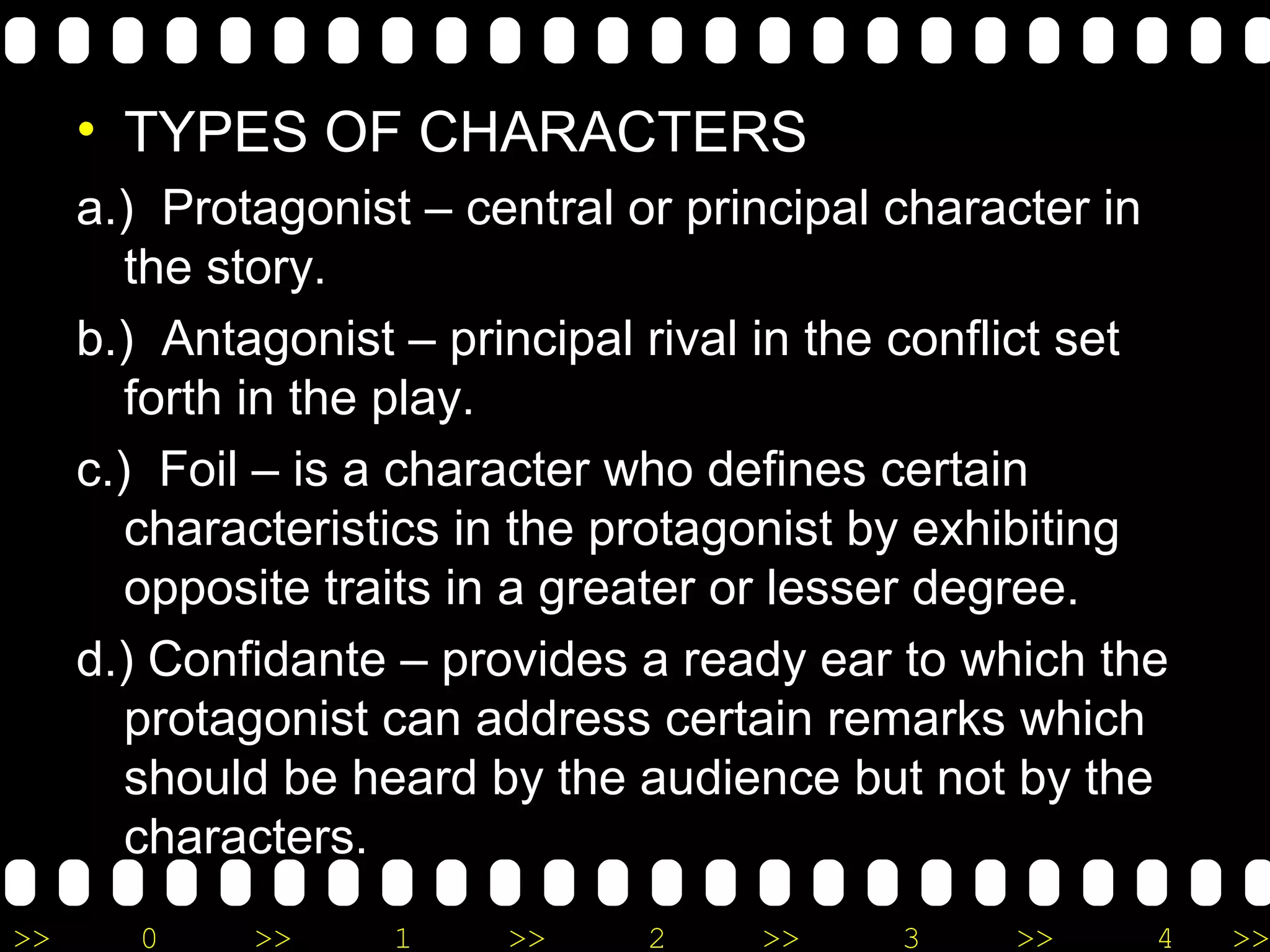 7 elements of modern drama | PPT