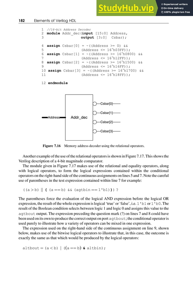 7 Elements Of Verilog Hdl Pdf Programming Languages Computing