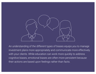 Seven Emotional Biases Financial Advisors Need to Know | PPT
