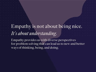 Applied Empathy – 7 Empathic Archetypes | PDF