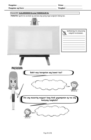 7 ESP 9 - Q2 - W1 (1).pdf values education module | PDF