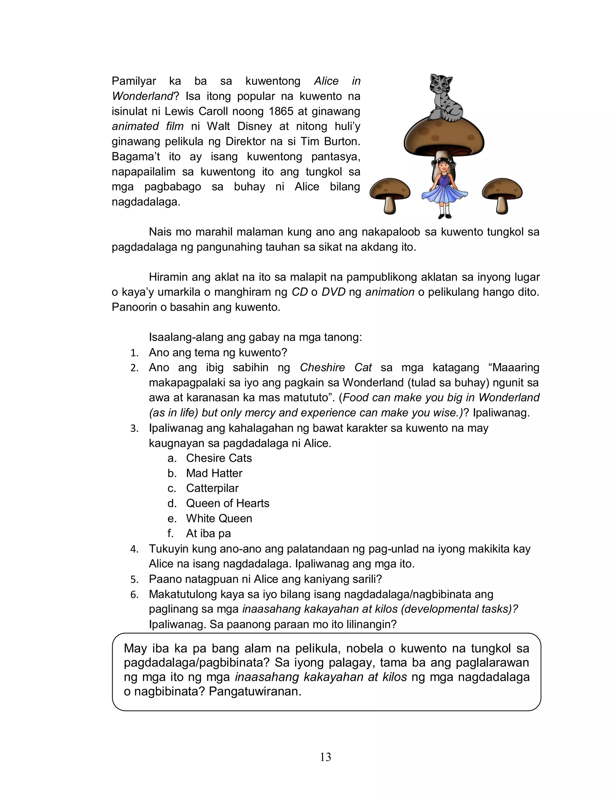 Grade 7 Learning Module in Edukasyon sa Pagpapakatao (Quarter 1 to 4) | PDF