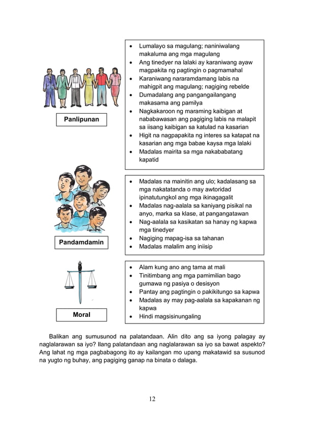 Grade 7 Learning Module in Edukasyon sa Pagpapakatao (Quarter 1 to 4) | PDF