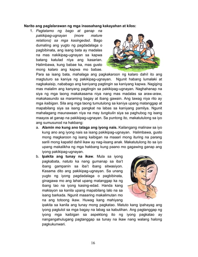 Grade 7 Learning Module in Edukasyon sa Pagpapakatao (Quarter 1 to 4) | PDF