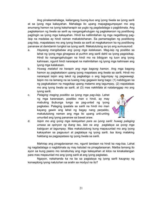 Grade 7 Learning Module in Edukasyon sa Pagpapakatao (Quarter 1 to 4) | PDF