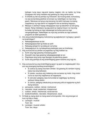 Grade 7 Learning Module in Edukasyon sa Pagpapakatao (Quarter 1 to 4) | PDF