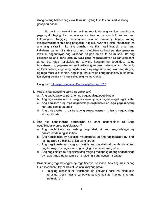 Grade 7 Learning Module in Edukasyon sa Pagpapakatao (Quarter 1 to 4) | PDF