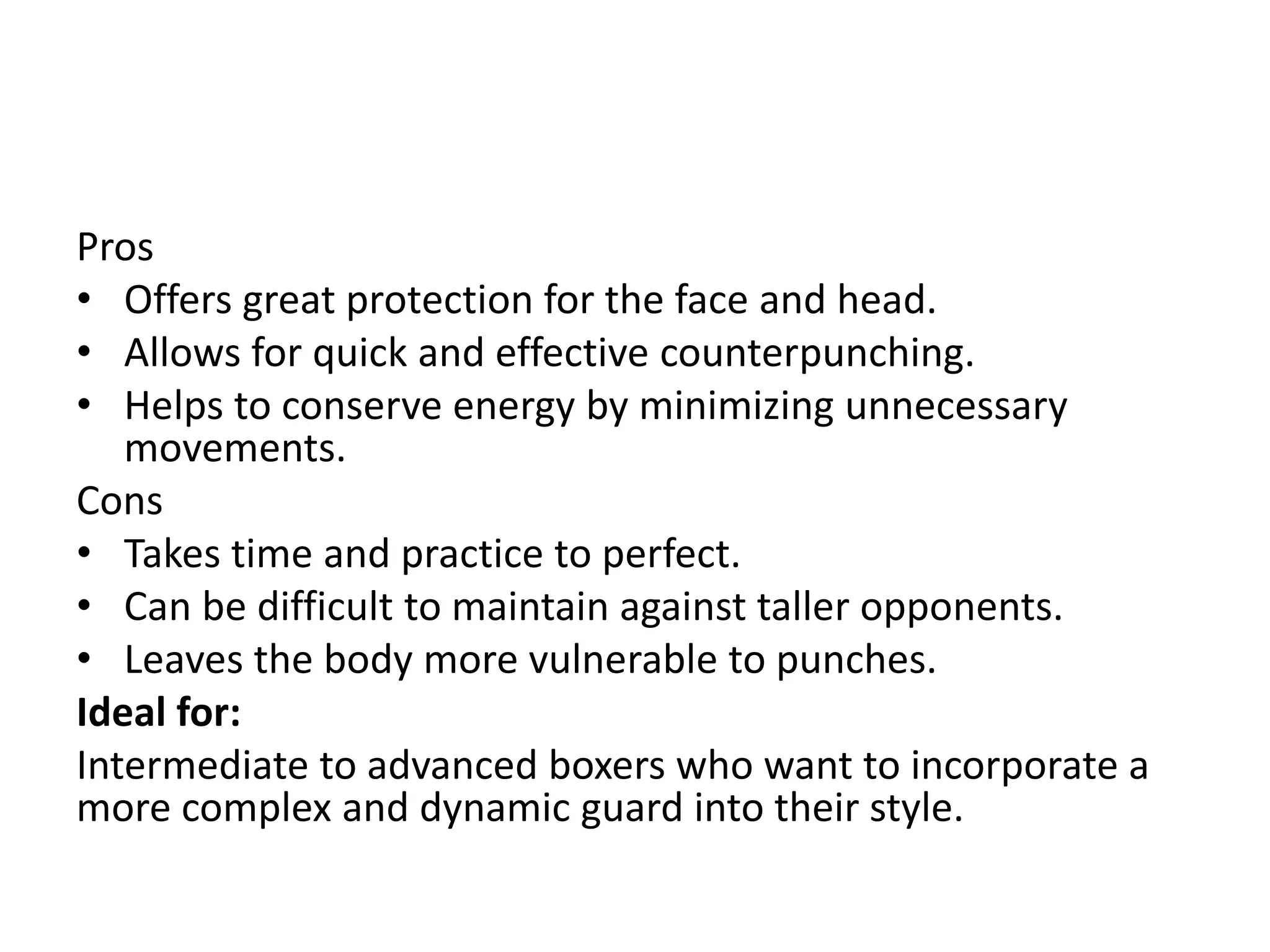 7 Essential Boxing Guard Types for Beginners: Ultimate Guide | PPTX