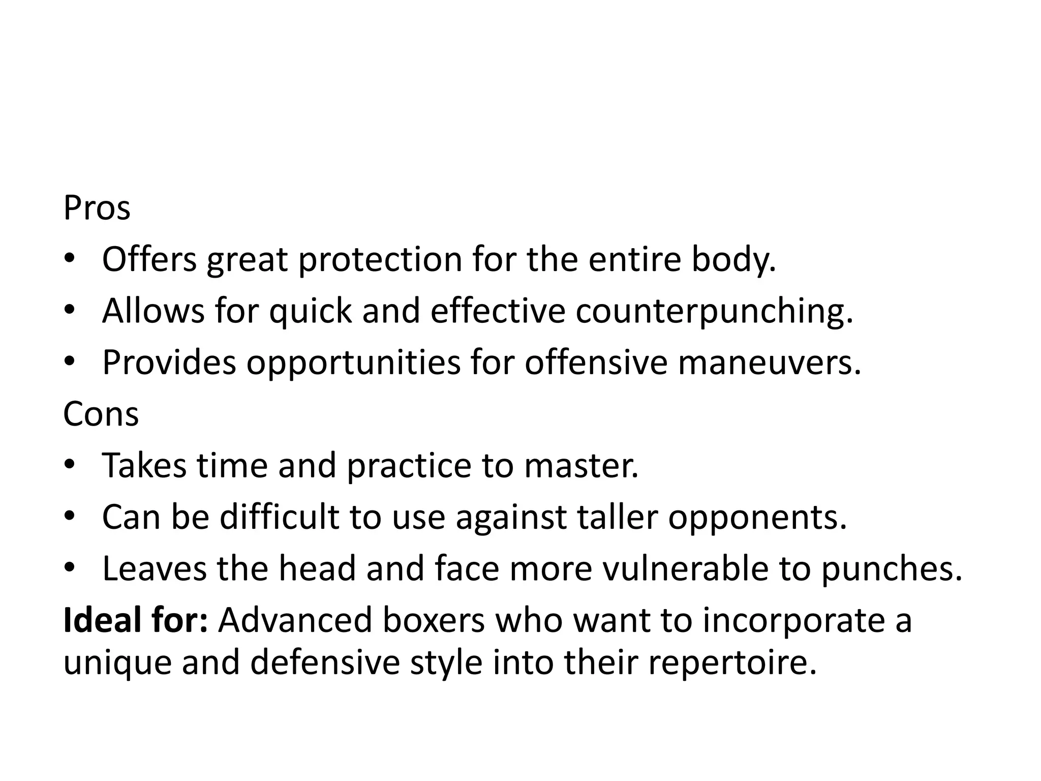 7 Essential Boxing Guard Types for Beginners: Ultimate Guide | PPTX