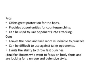 7 Essential Boxing Guard Types for Beginners: Ultimate Guide | PPTX