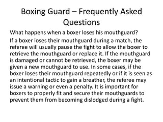 7 Essential Boxing Guard Types for Beginners: Ultimate Guide | PPTX