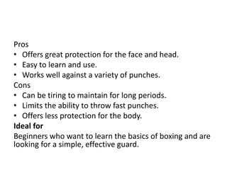 7 Essential Boxing Guard Types for Beginners: Ultimate Guide | PPT