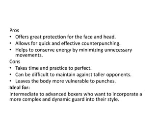 7 Essential Boxing Guard Types for Beginners: Ultimate Guide | PPTX ...