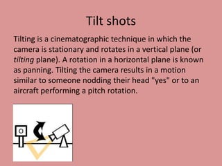 7 essential camera techniques in filmmaking | PPTX