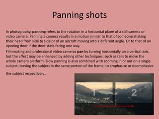 7 essential camera techniques in filmmaking | PPTX