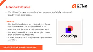 7 Essential Gmail Add-ons to Streamline Fintech Communication | PPT