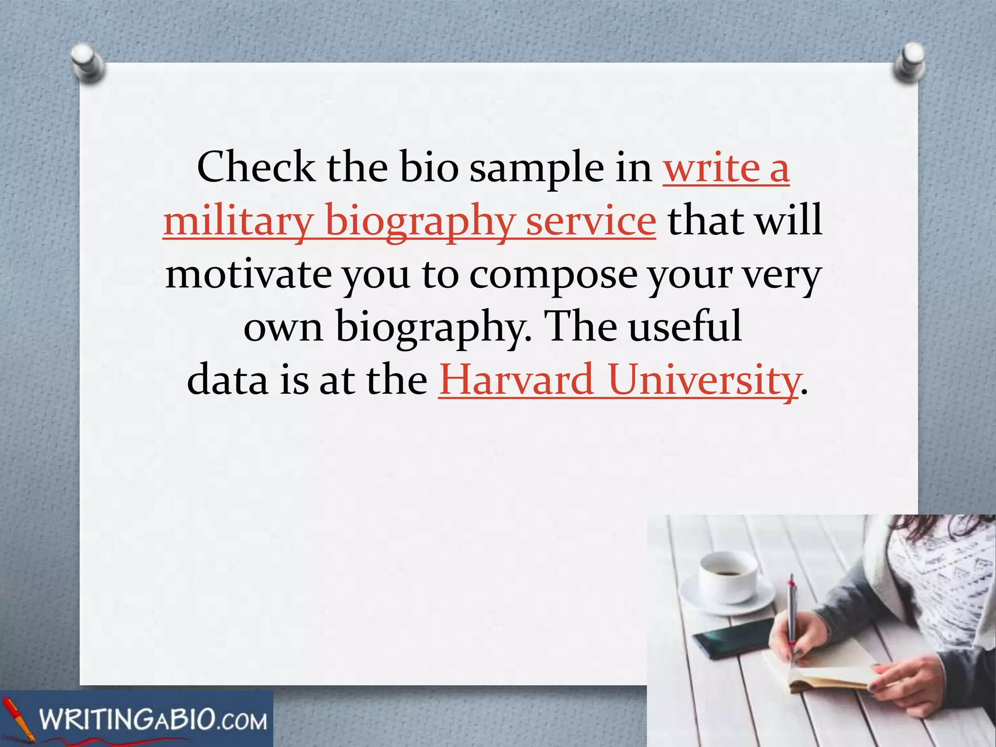 7 Essential Tips for Professional Short Bio Writing | PPTX