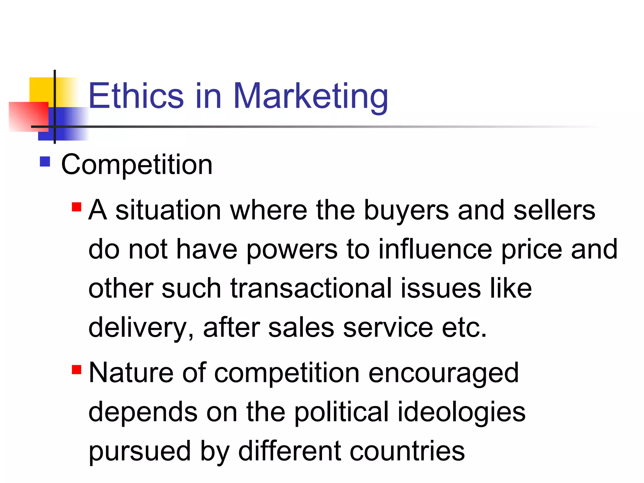 7 ethics and marketing | PPT