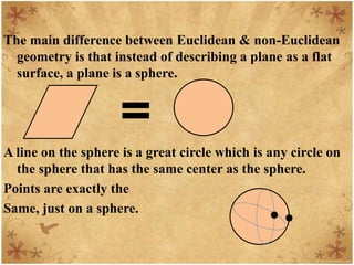 7 euclidean&non euclidean geometry | PPTX