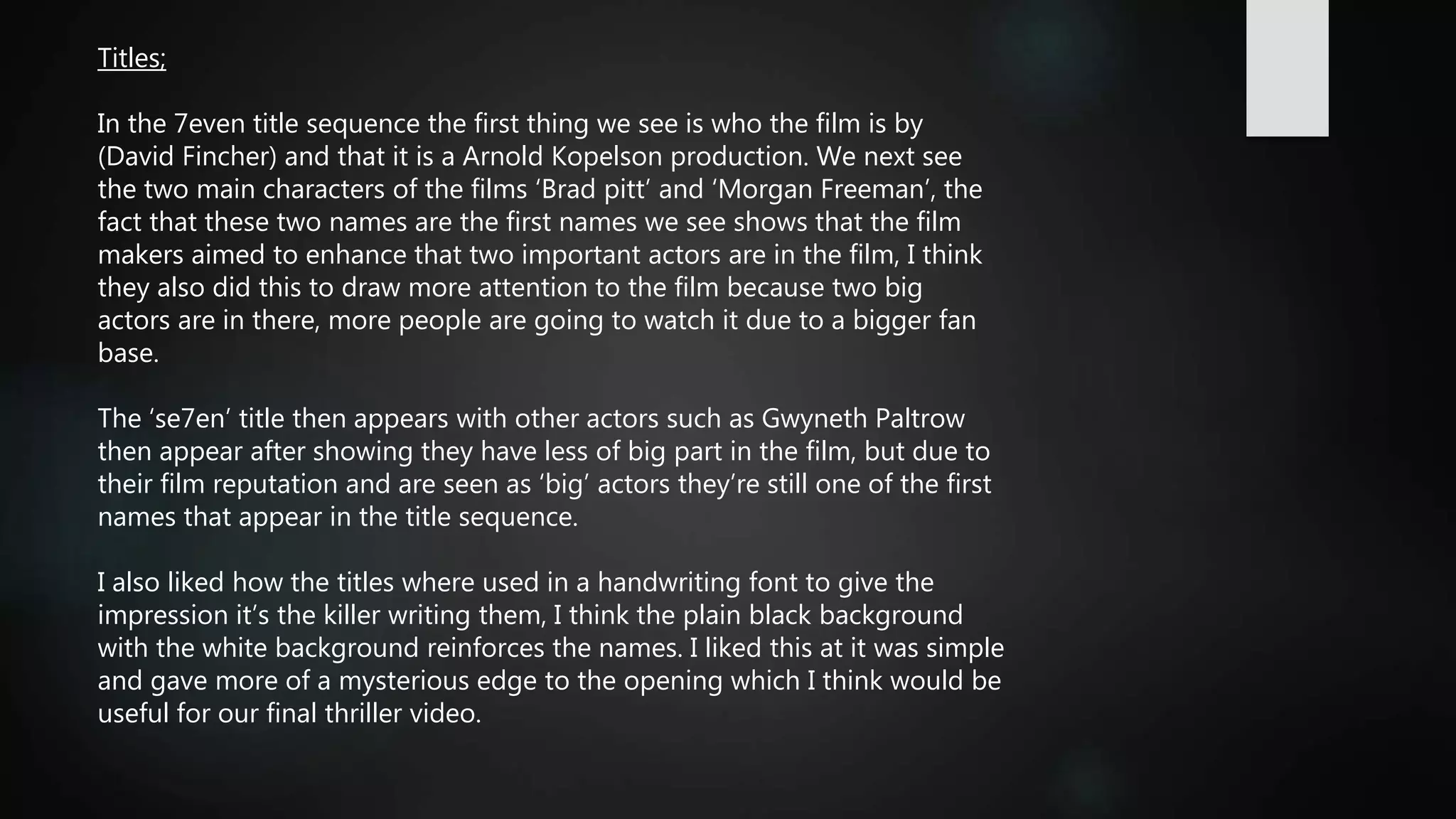 7even textual analysis | PPTX