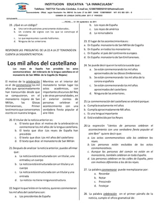 7°examen acumulativo de 3° periodo. | DOCX
