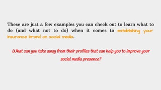 7 Examples of Social Media in the Insurance Industry | PDF