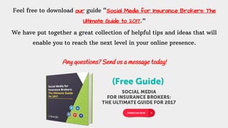 7 Examples of Social Media in the Insurance Industry | PDF