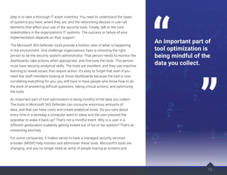 7 Experts on Implementing Microsoft 365 Defender | PDF