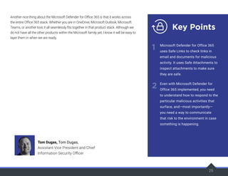 7 Experts on Implementing Microsoft 365 Defender | PDF
