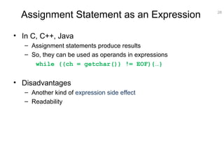 Expressions in c++ | PPT