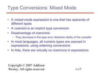 7 expressions and assignment statements | PPT