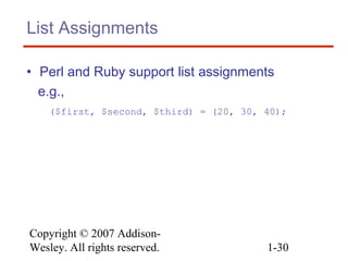 7 expressions and assignment statements | PPT