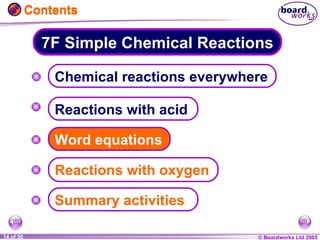 simple chemical reactions - chemistry | PPT | Chemistry | Science
