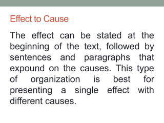 7 PATTERN OF CAUSE AND EFFECT UTFFULFIYFDDD | PPTX