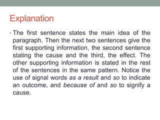 7 PATTERN OF CAUSE AND EFFECT UTFFULFIYFDDD | PPTX