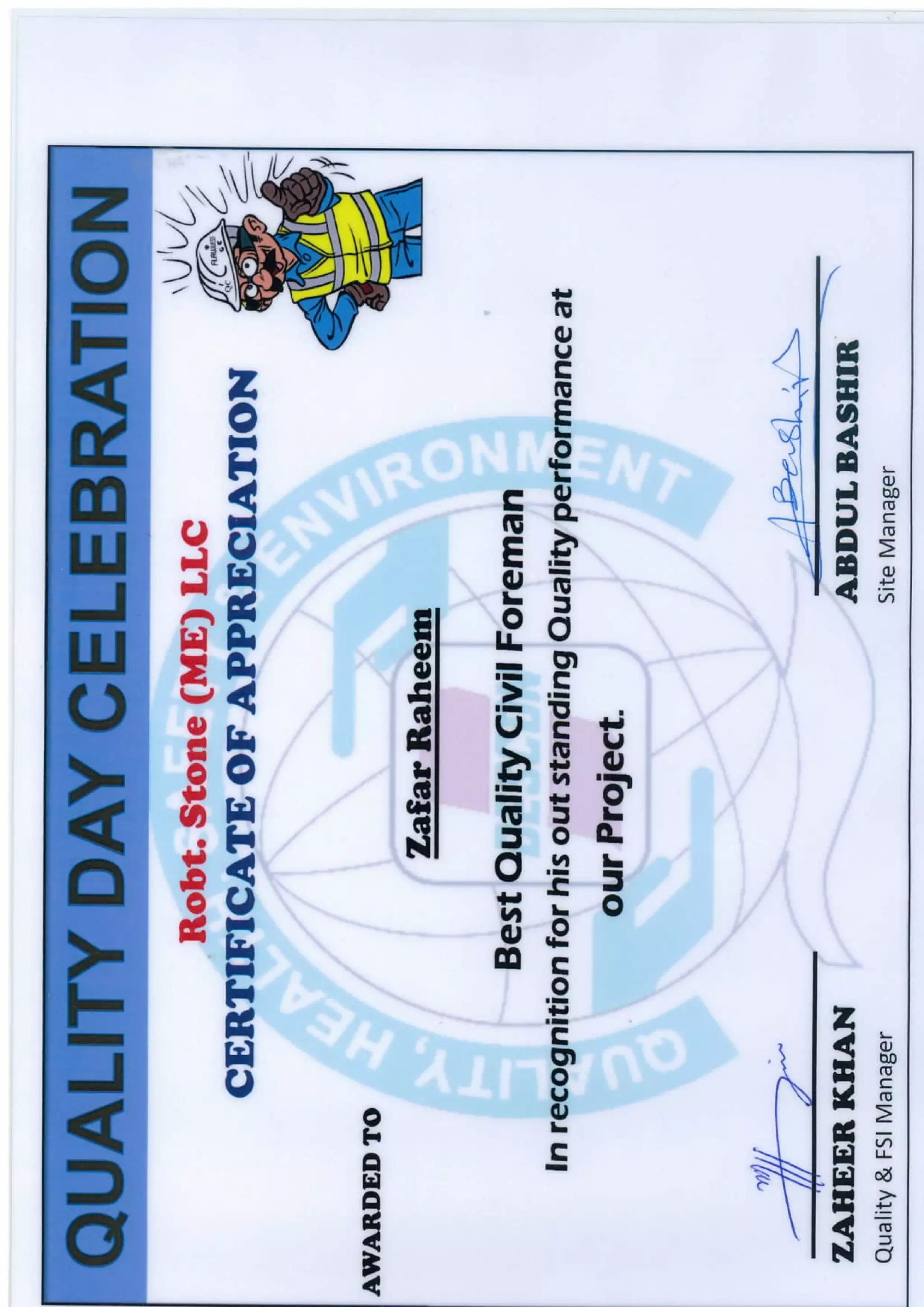 EXP-06 Cert of Appreciation | PDF