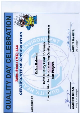 EXP-06 Cert of Appreciation | PDF