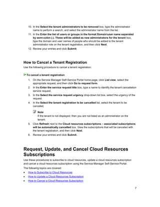 System Center Cloud Services Process Pack Operations Guide | PDF