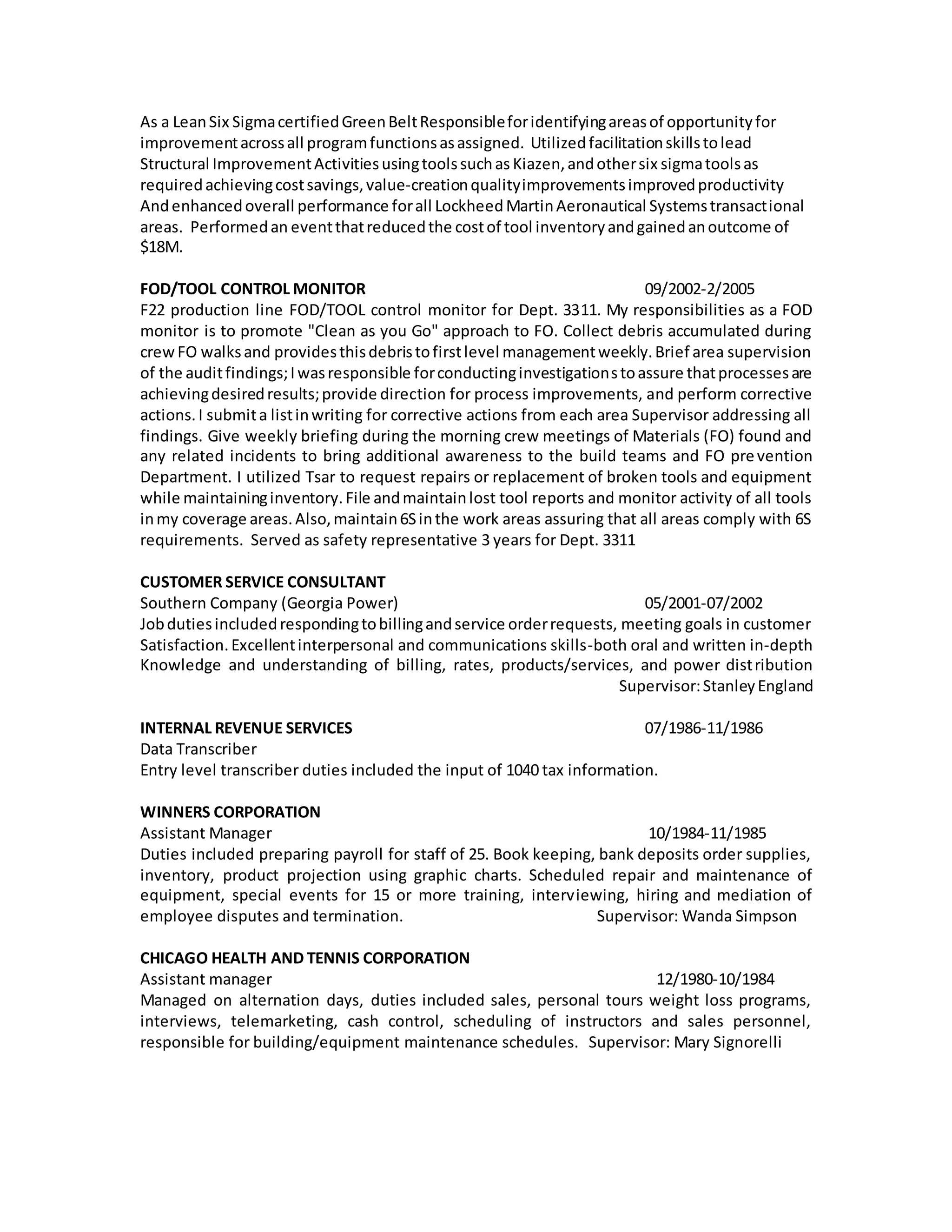 Detail CS RESUME | PDF