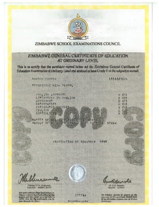 ordinary level certificate.PDF