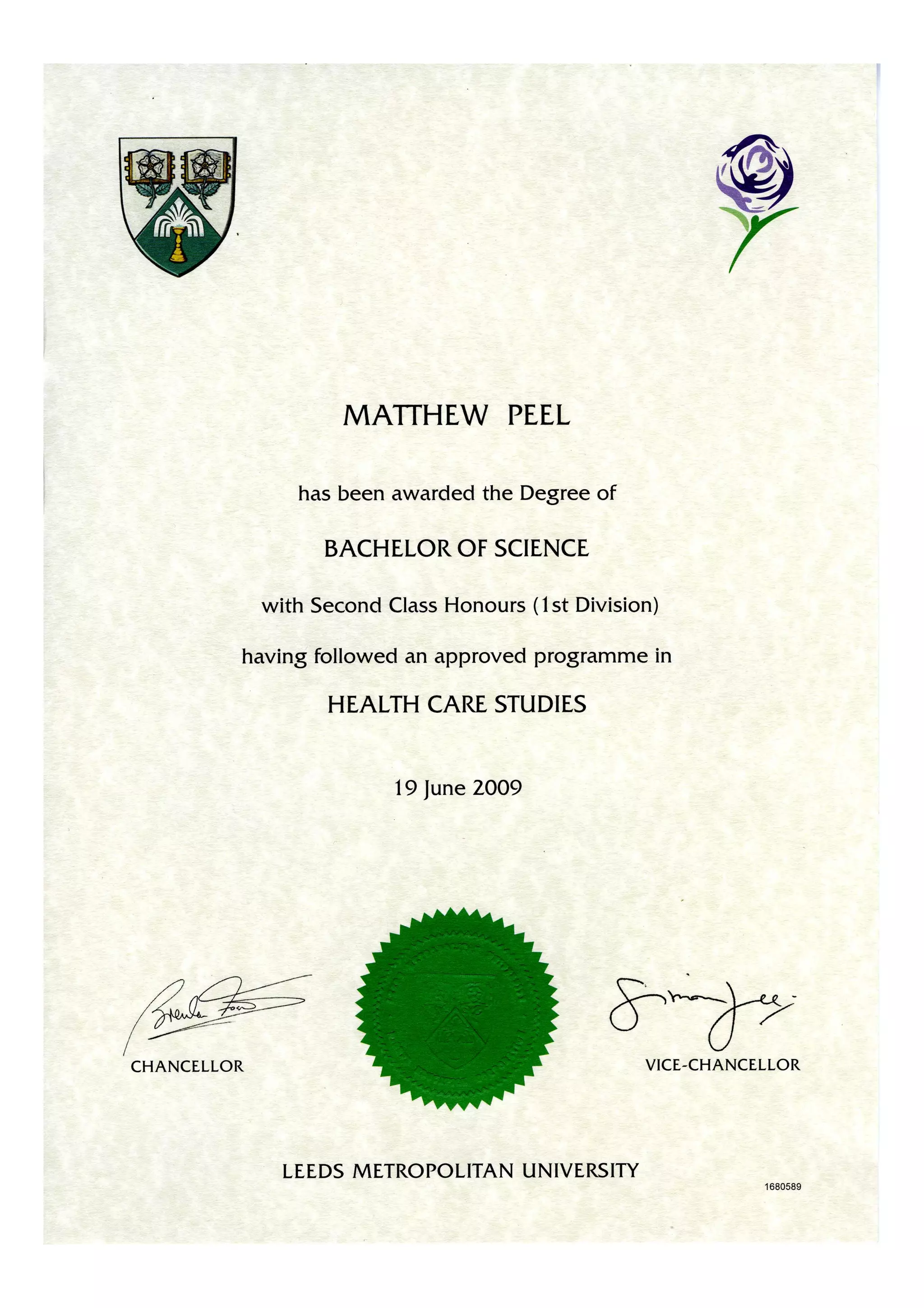 Degree Certificate1 | PDF