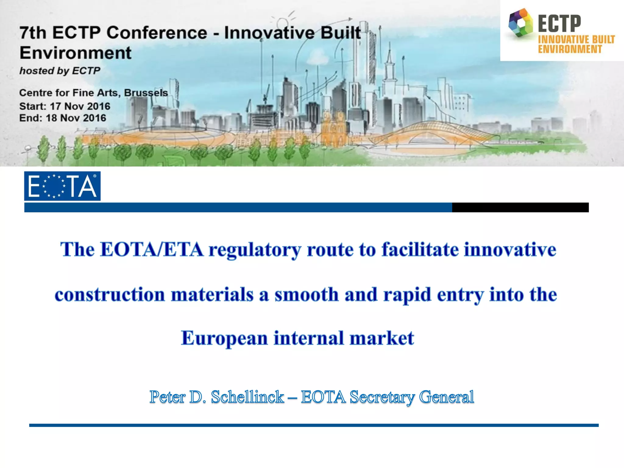 7th ECTP Conference PDS PPT | PDF