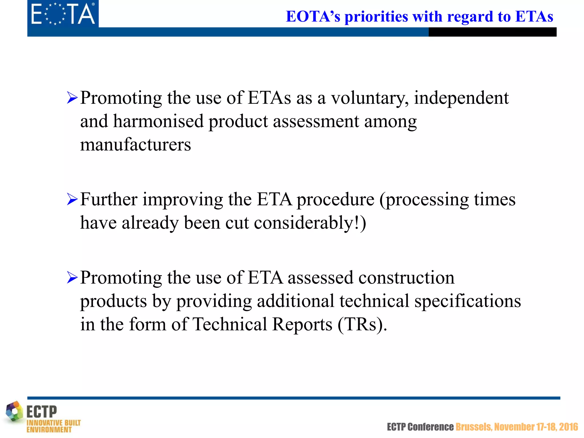7th ECTP Conference PDS PPT | PDF