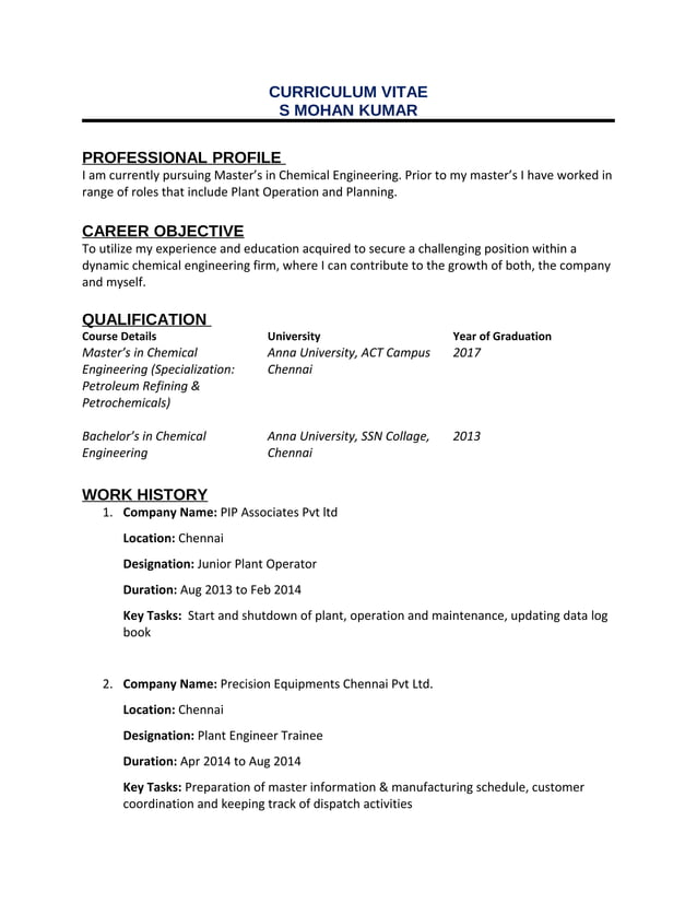 My CV | DOC